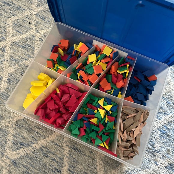 Toys | Foam Pattern Blocks | Poshmark